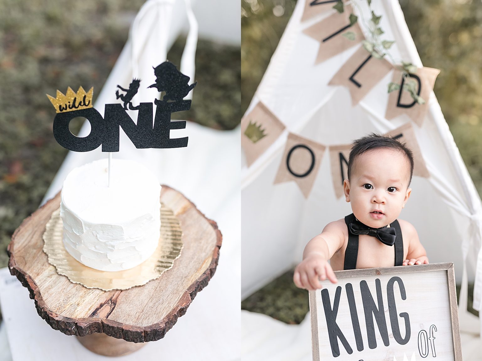 Wild One Theme Cake Smash - lbalagtasphotography.com